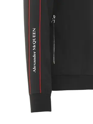 Alexander McQueen Logo Tape Track Jacket