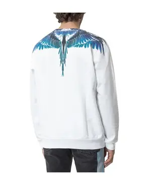 MARCELO BURLON COUNTY OF MILAN Wings Print Sweatshirt