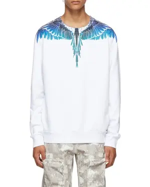 MARCELO BURLON COUNTY OF MILAN Wings Print Sweatshirt