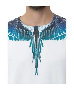 MARCELO BURLON COUNTY OF MILAN Wings Print Sweatshirt