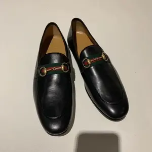 Gucci Horsebit Web Loafers - Black