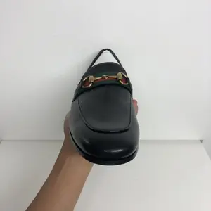Gucci Horsebit Web Loafers - Black
