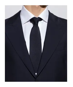 Paul Smith Knitted Neck Tie With Horizontal Stripes