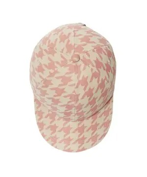 Burberry Houndstooth Check Baseball Cap
