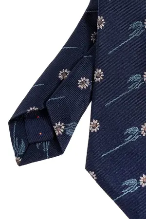 Paul Smith Floral Printed Neck Tie