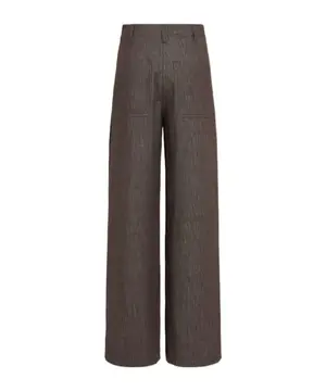 Brunello Cucinelli Wide Leg Trousers