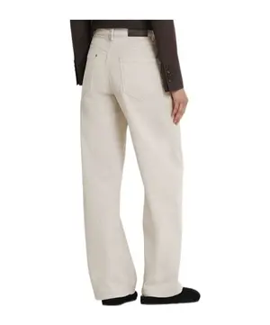 Brunello Cucinelli Wide Leg Denim Jeans