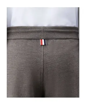Thom Browne Four Bar Drawstring Joggers