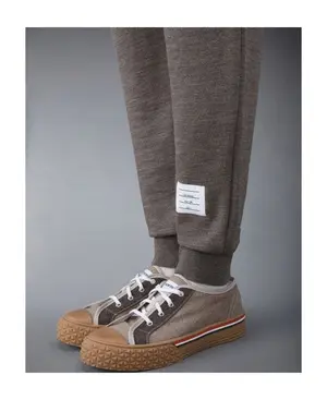 Thom Browne Four Bar Drawstring Joggers