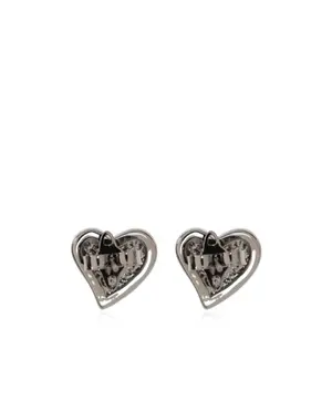 VIVIENNE WESTWOOD Heart Stud Earrings