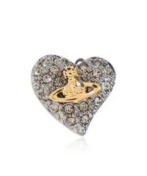 VIVIENNE WESTWOOD Heart Stud Earrings