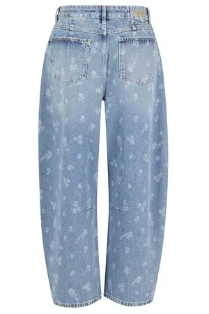 Essentiel Antwerp Floral Print Wide Leg Jeans