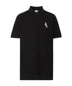Burberry Zebra Appliqué Polo Shirt