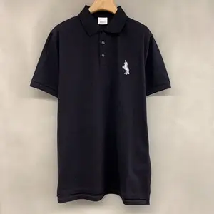 Burberry Zebra Appliqué Polo Shirt