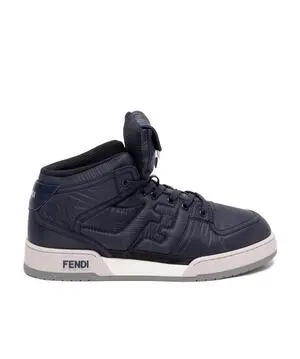 Fendi High-top Sneakers With Baguette Pockets