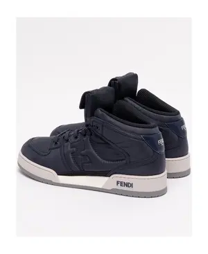 Fendi High-top Sneakers With Baguette Pockets