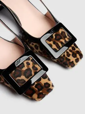 ROGER VIVIER Belle Vivier Slingback Sandals