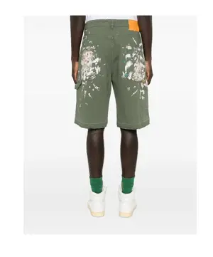 GALLERY DEPT. Belt Loop Shorts With Hammer Ring Detail