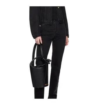 Jacquemus Mini Knotted Bucket Bag