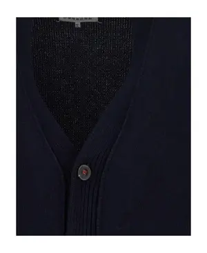 MAISON MARGIELA V-neck Buttoned Knitted Cardigan