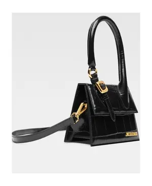 Jacquemus Le Chiquito Moyen Boucle Shoulder Bag - Black