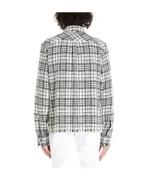 Faith Connexion Checked Shirt With Frayed Edges