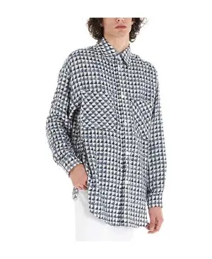 Faith Connexion Geometric Print Oversized Shirt