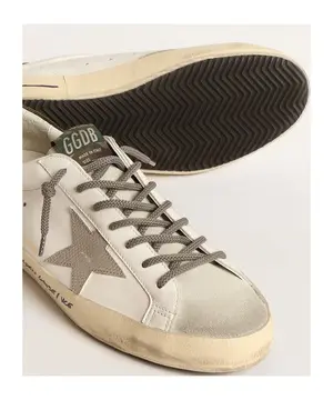 GOLDEN GOOSE Super-star Low-top Sneakers - Nude