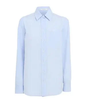 THE ROW Cotton Shirt With Button Cuffs