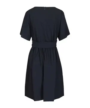 Emporio Armani Wrap Belted V-neck Dress