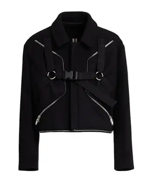 Rick Owens Blixa Jumbo Wool Coat