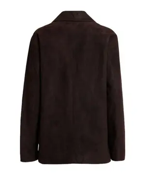 THE ROW Fabian Leather Blazer
