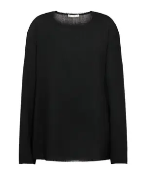 THE ROW Cattaleya Soft Wool Tailoring Top