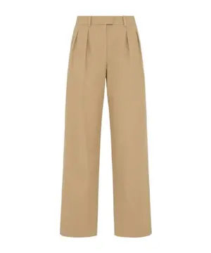 THE ROW Alfidis Gabardine Straight Pants