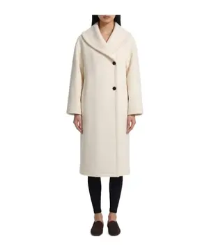 THE ROW Wool Long Coat