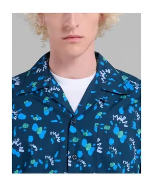 Marni Graphic Printed Buttoned Shirt