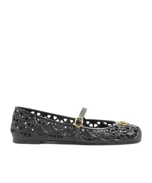 Valentino Garavani Scalloped Flats For Women
