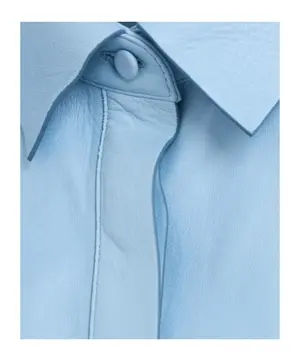 TOM FORD French Plonge Leather Shirt