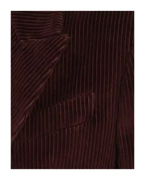 Brunello Cucinelli Double Breasted Corduroy Blazer