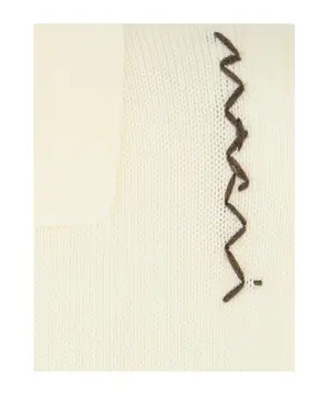 Marni Knit Buttoned Cardigan With Embroidered Detail