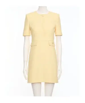 Valentino Garavani Crepe Couture Short Dress