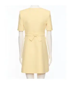Valentino Garavani Crepe Couture Short Dress