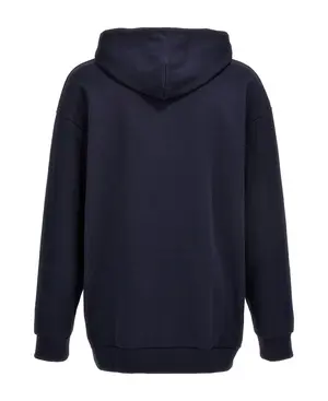 A.p.c. Logo Printed Drawstring Hoodie - Black
