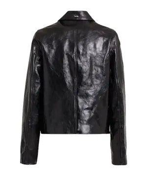 Our Legacy Leather Zip-up Jacket
