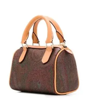 Etro Logo Paisley Crossbody Bag