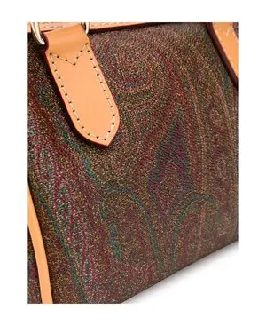 Etro Logo Paisley Crossbody Bag