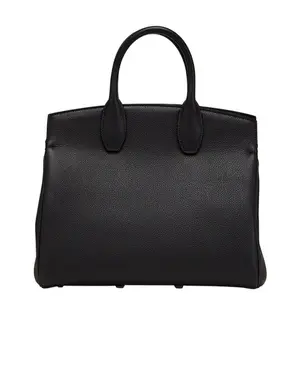 FERRAGAMO Studio Small Top Handle Bag - Black