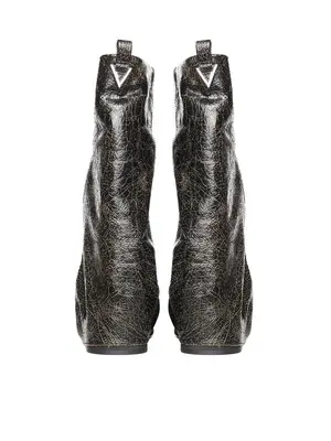 Attico Round Toe Slouch Boots
