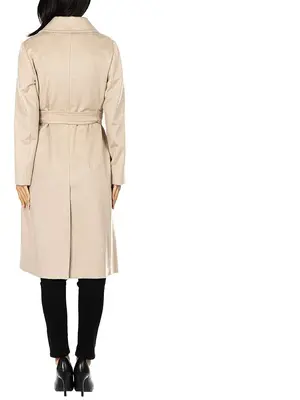 Max Mara Double-breasted Belted Coat