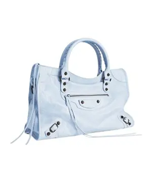 Balenciaga Le City Medium Tote Bag - Cloud Blue